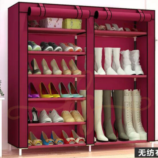 Double column shoe rack | Brighter Spaces Interior Limited